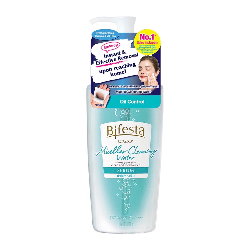 BIFESTA Micellar Cleasing Water Sebum 400ml | Shopee Malaysia