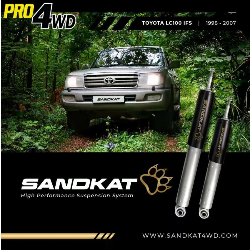 Sandkat Toyota Land Cruiser 100 Series Nitrogas Type Shock Absorber 1 ...