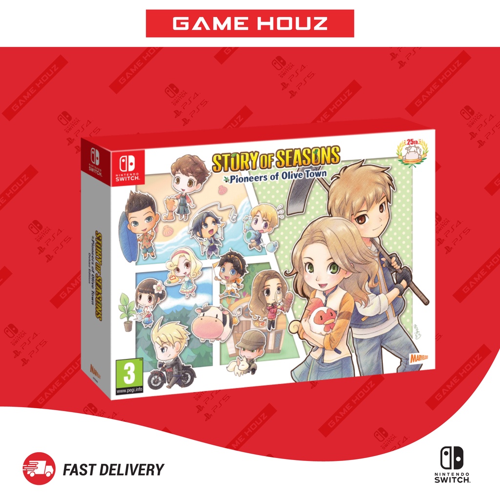 (Nintendo Switch) Story of Seasons: Pioneers of Olive Town Special ...
