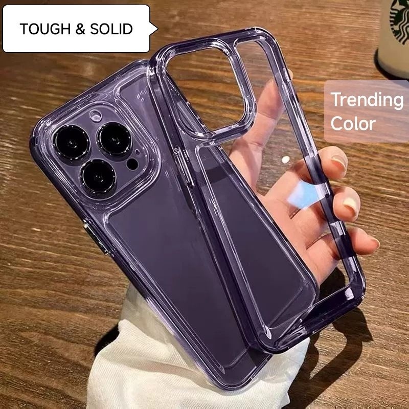 Purple Armor Case Space Casing For iPhone 11 12 13 14 15 Pro Max Plus ...