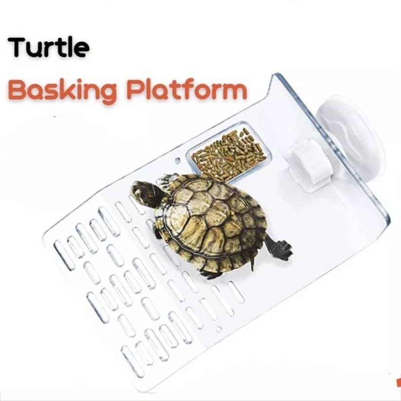 Turtle Basking Platform Tortoise Ramp Reptile Tank Ladder Resting