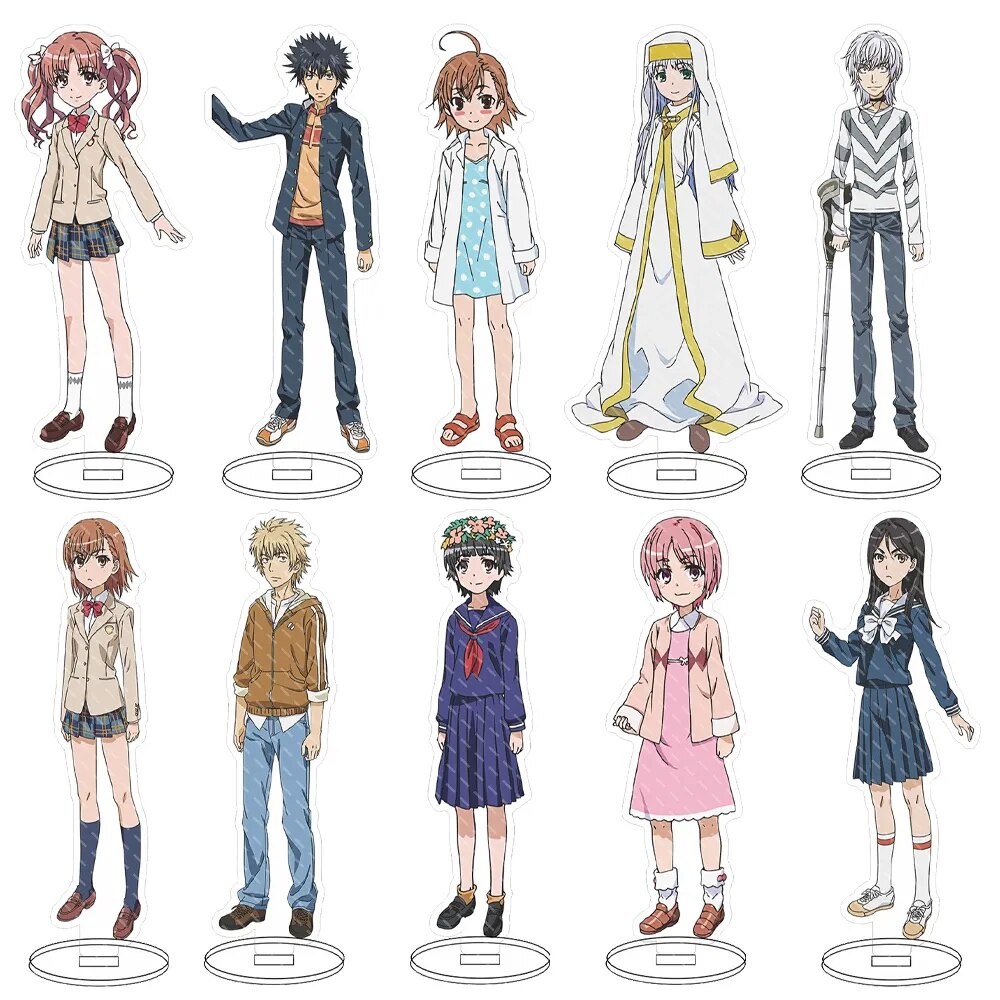 Anime Standee Model A Certain Scientific Railgun Misaka Mikoto acrylic ...