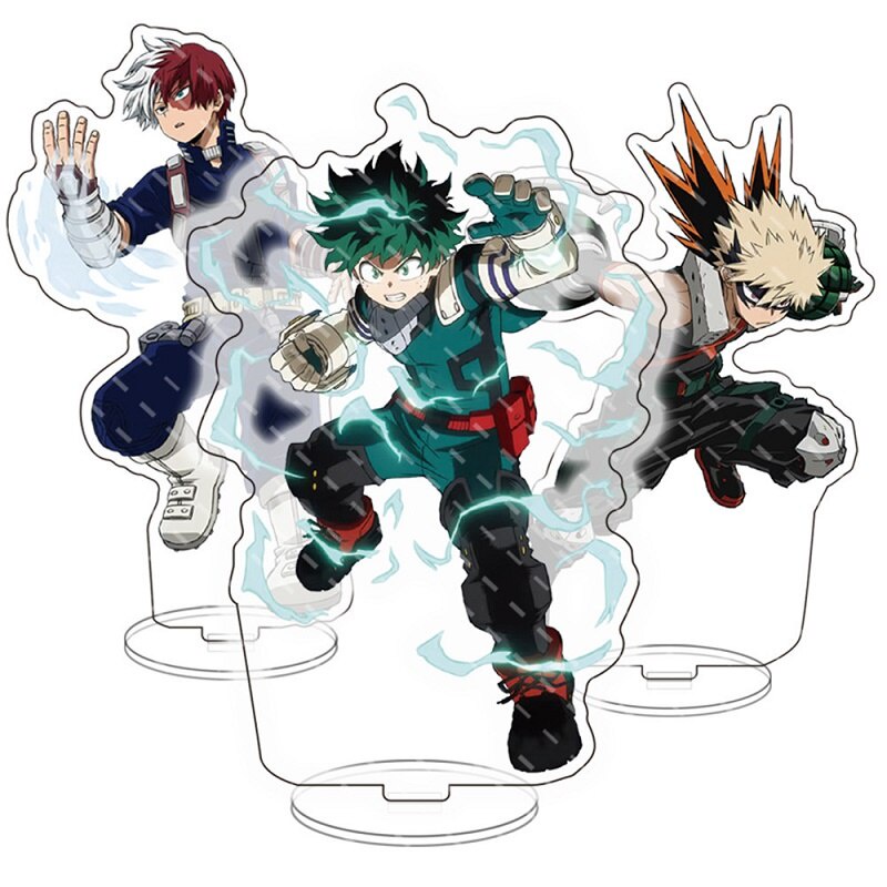 Model Standee Hot Anime My Hero Academia Cosplay Acrylic Deku Hawks ...