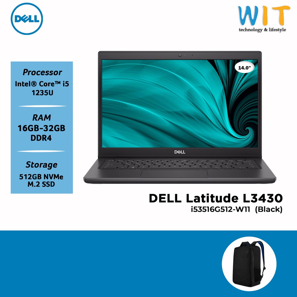 DELL Latitude L3430-I53516G512-W11 / Intel Core i5-1235U /16GB-32GB ...