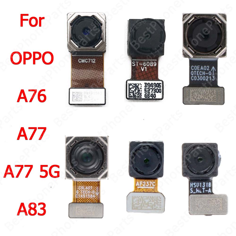 Front Back View Big Rear Backside Camera For OPPO A76 A77 5G A83 Selfie ...