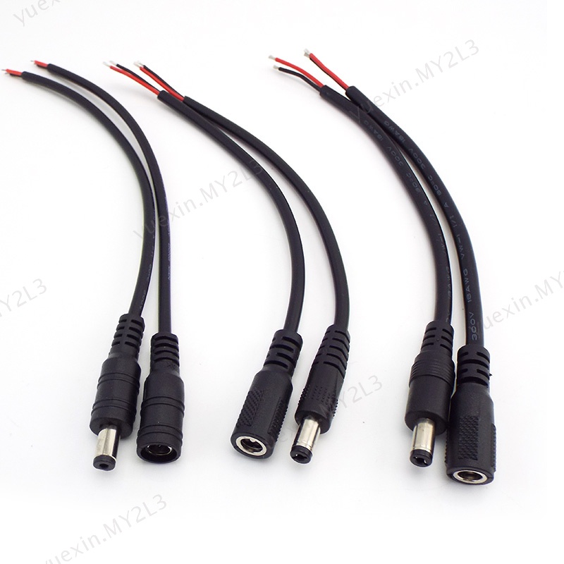 16/18/20/22awg 7A 10A DC Male Female Power Supply Connector extension ...