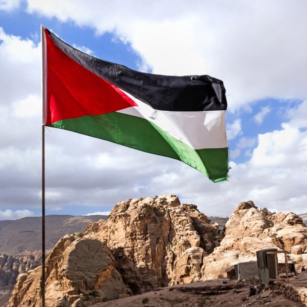 90*150cm Palestine Flag Hanging Polyester Free Palestinian Banner ...