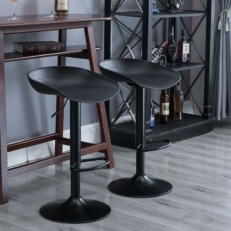 4 days delivery Black Bar Stools Counter Height Adjustable Barstools ...