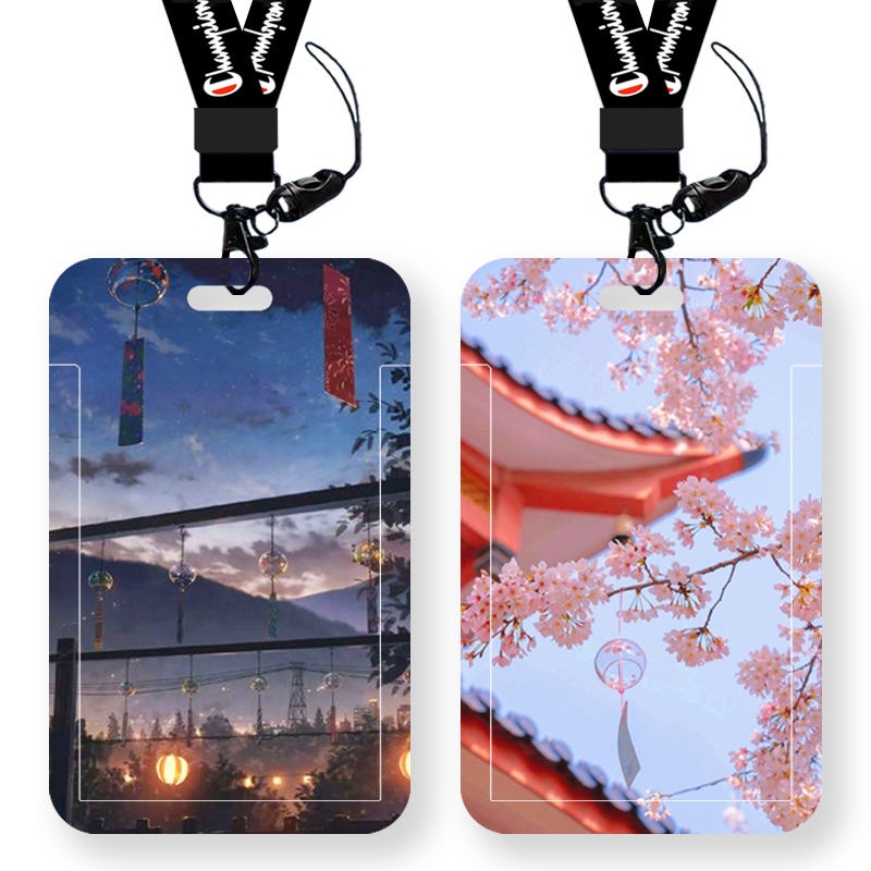 Anime Ins Beautiful Scenery Bank Card Metro ID Card School Bus ID Card ...