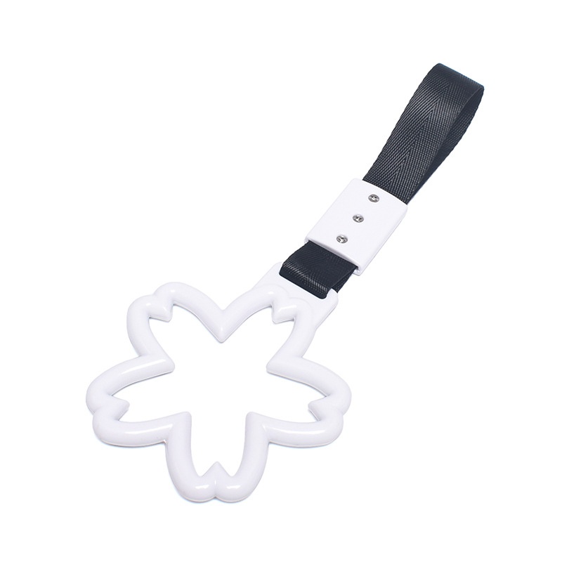 Car Hand Pull Ring Flower-shaped Plastic Car Static Belt Bumper ...
