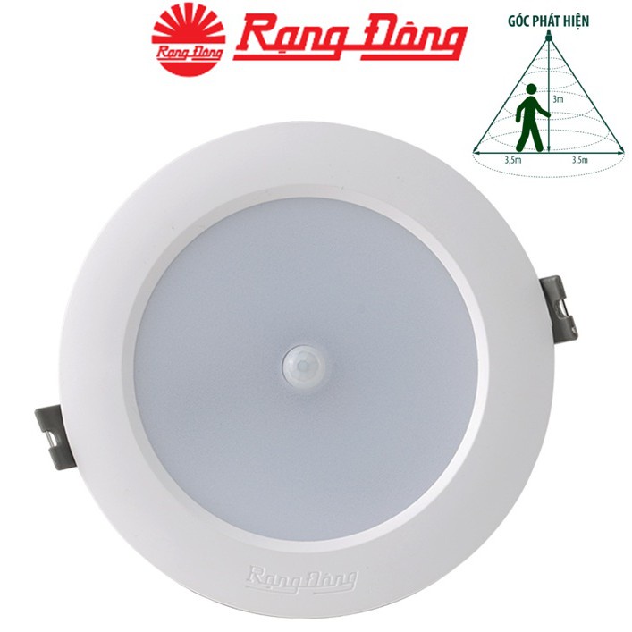 Led Downlight With 7W Rang Dong Sensor Ceiling Light AT04 90 / 7W PIR, Rang Dong Central Die ...