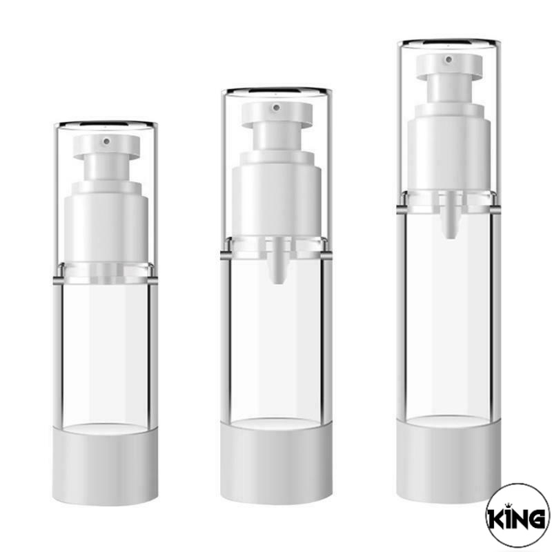 KI 15/30/50/80/100ml Transparent Plastic Vacuum Spray Bottles / Pump ...
