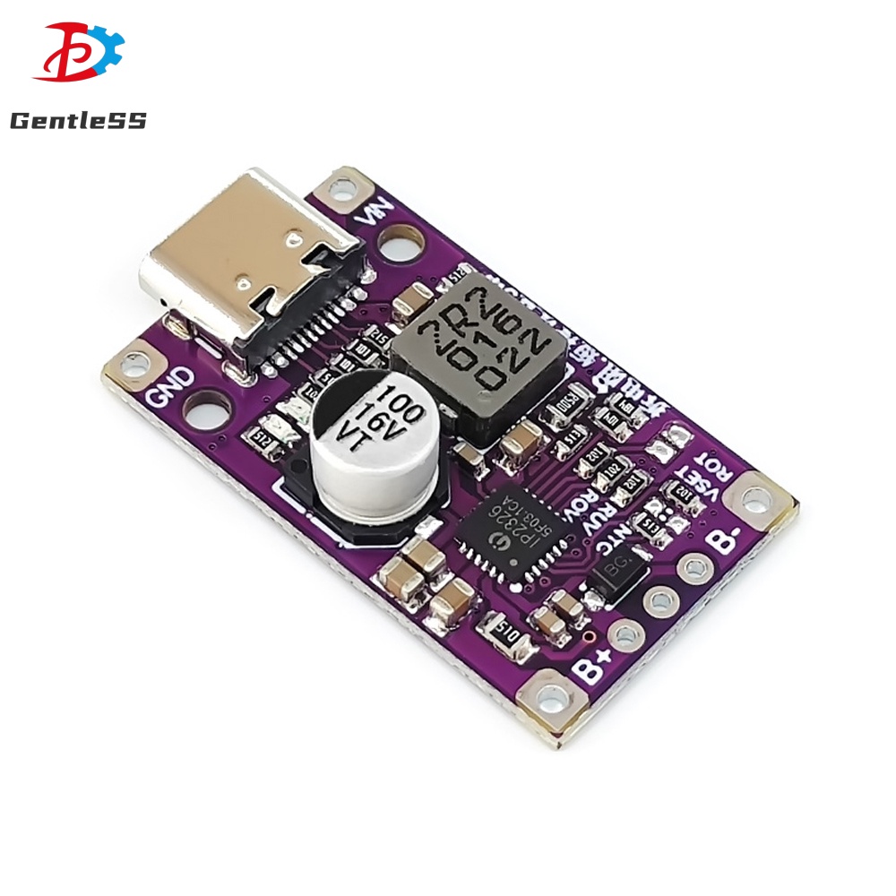 Multi-Cell 2S 3S Type-C USB Boost Converter Step-Up Power Module LiPo Polymer Li-Ion Charger ...