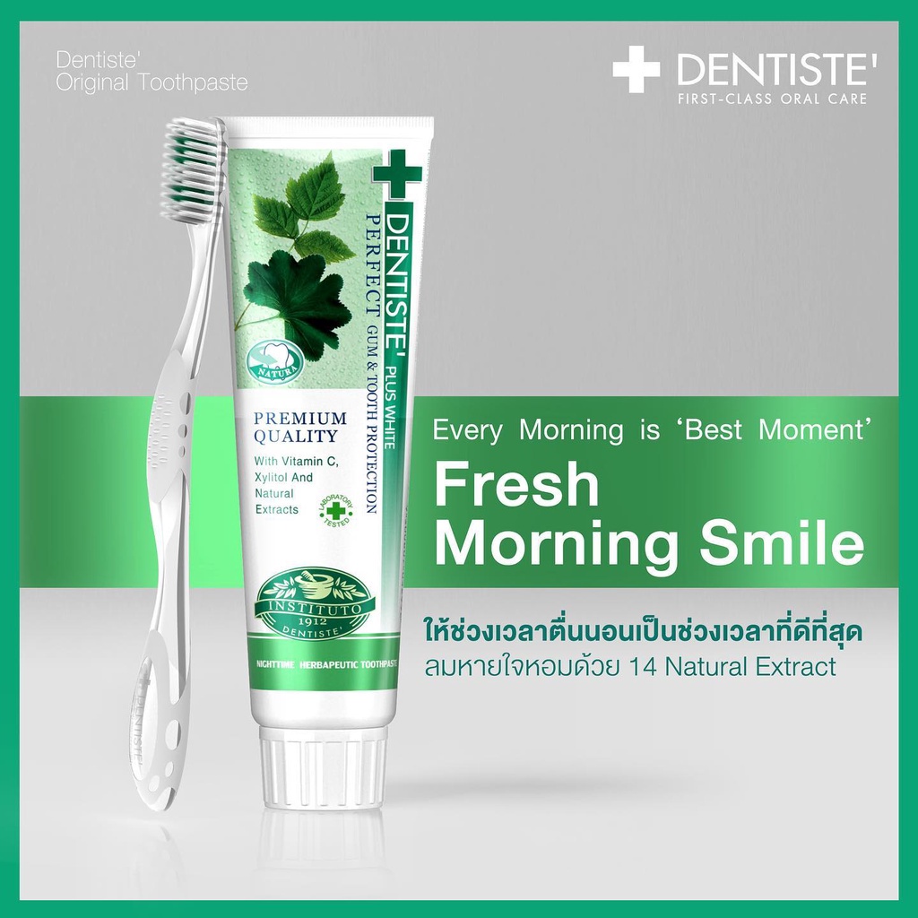 Dentiste Nighttime Toothpaste (160g) (NEW STOCK 2028) | Shopee Malaysia