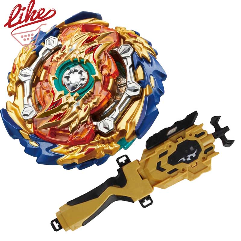Laike Beyblade Burst B-139 Starter Alloy Wizard Fafnir B-88 Launcher ...