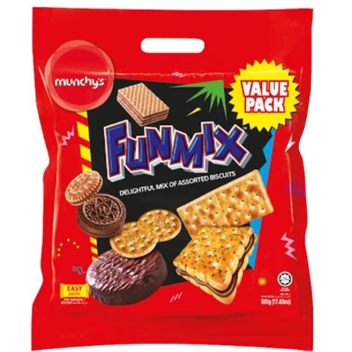 Munchy's Funmix Assorted BISCUIT | Shopee Malaysia