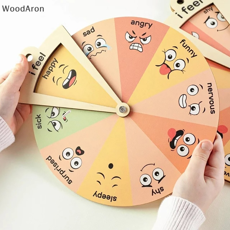 [WoodAron] Feeling Wheel For Kids Feeling Expression Wheel Expression ...