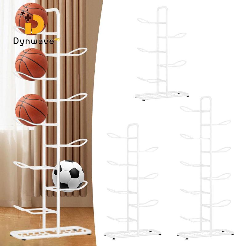 Dynwave 3 Tiers Ball Rack Basketball Storage Rack for Football Tennis ...