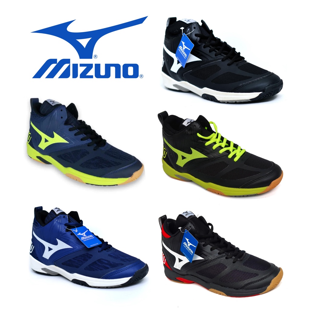 Sepatu Olahraga Basket Volly Badminton Mizuno Pria Wanita Terbaru 2023 ...