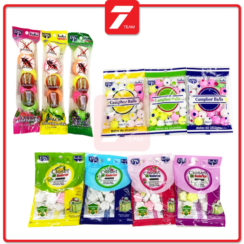 KuaKua Moth Ball Mothball For Clothes Wardrobe Ubat Gegat Pewangi Wangi ...