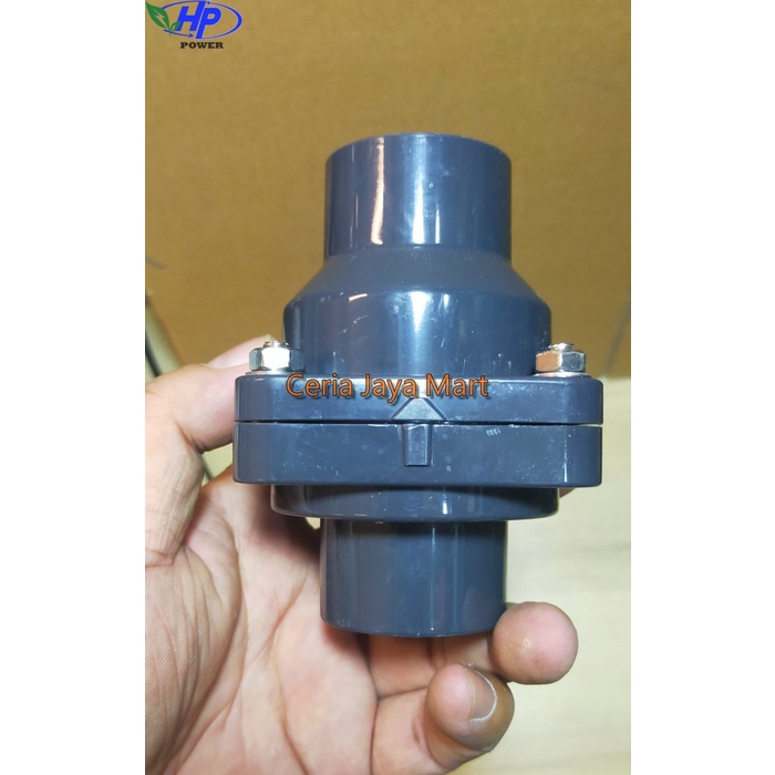 Valve Tabok PVC 1 Inch Socket / Flap Swing Check Valve PVC DN25 | Shopee Malaysia