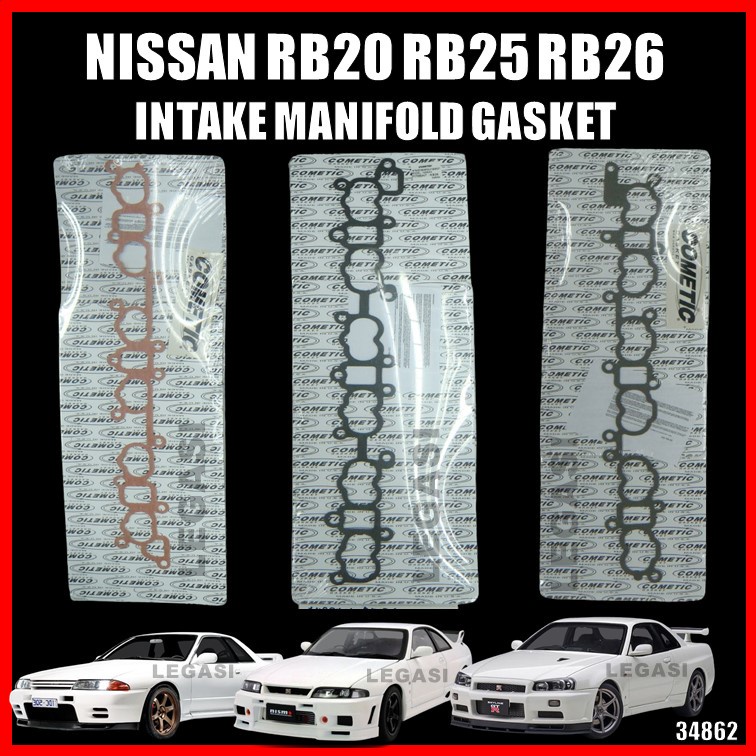 Nissan RB20 RB25 RB26 Skyline R32 R33 R34 Cefiro A31 Cometic Intake Manifold Gasket | Shopee ...
