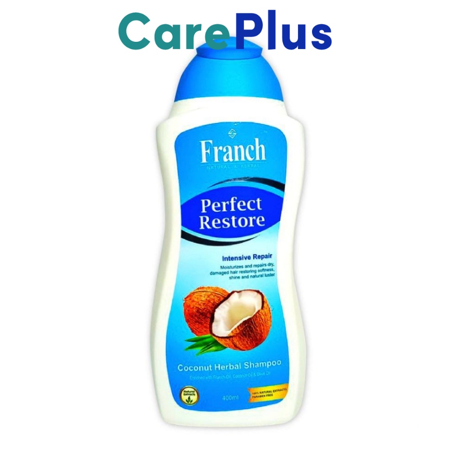 FRANCH HAIR SHAMPOO COCONUT PERFECT RESTORE 400ML (EXP: 12/2025 ...