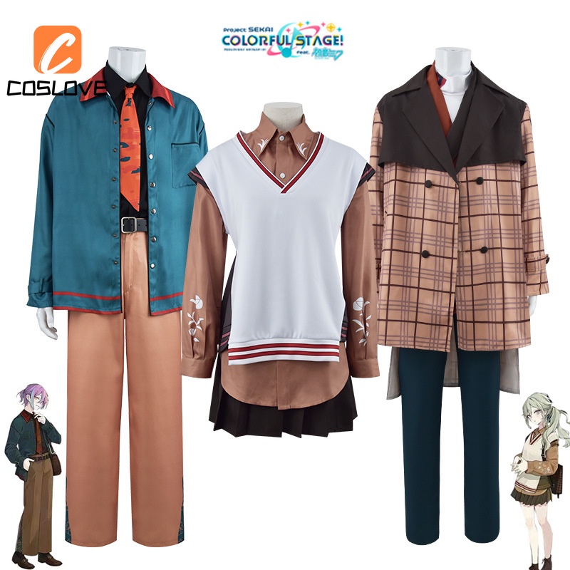 Project Sekai Colorful Stage Anime Idol Nene Kamishiro Cosplay Full Set ...