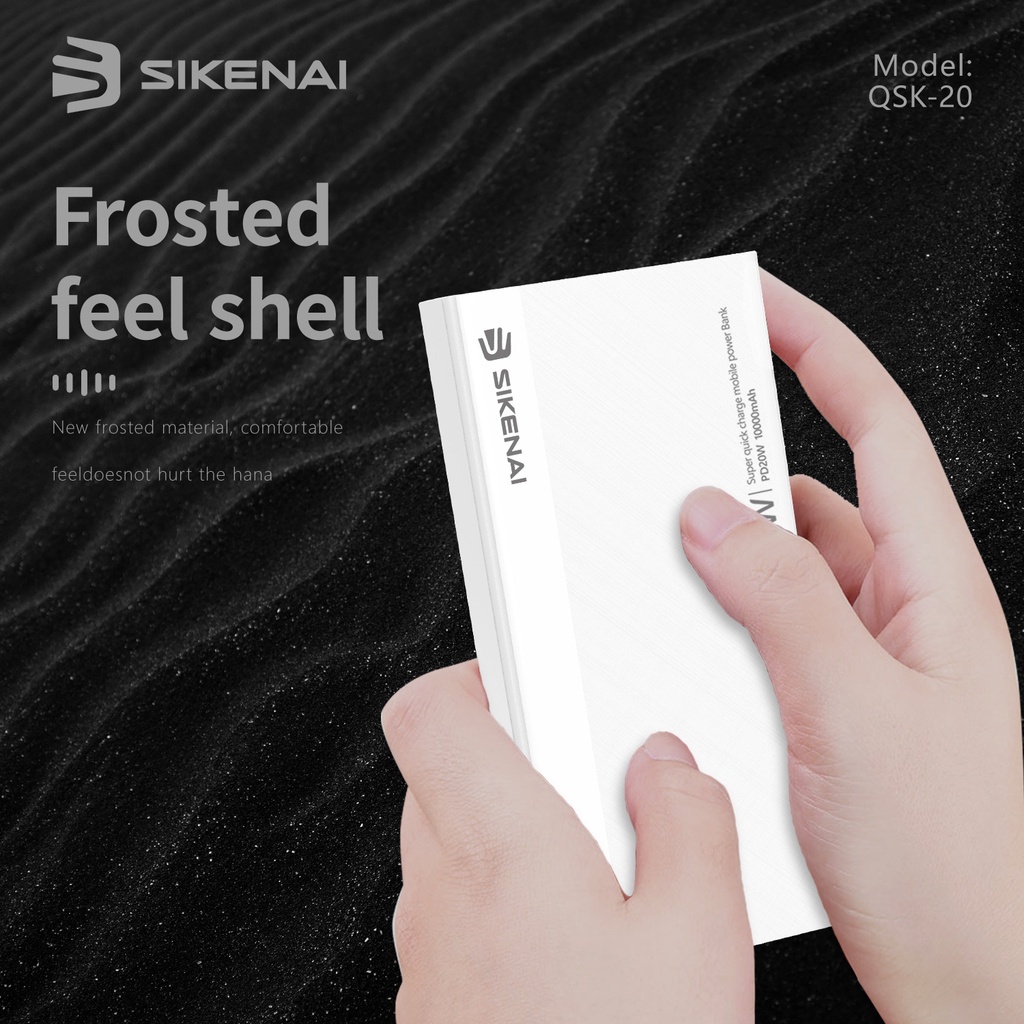 SIKENAI QSK-20 22.5W + PD20W 20000mAh Fast Charging 4-Port Powerbank ...