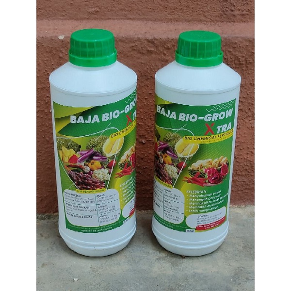 BAJA BIOGROW XTRA - FERTILIZER- 1 LITER | Shopee Malaysia