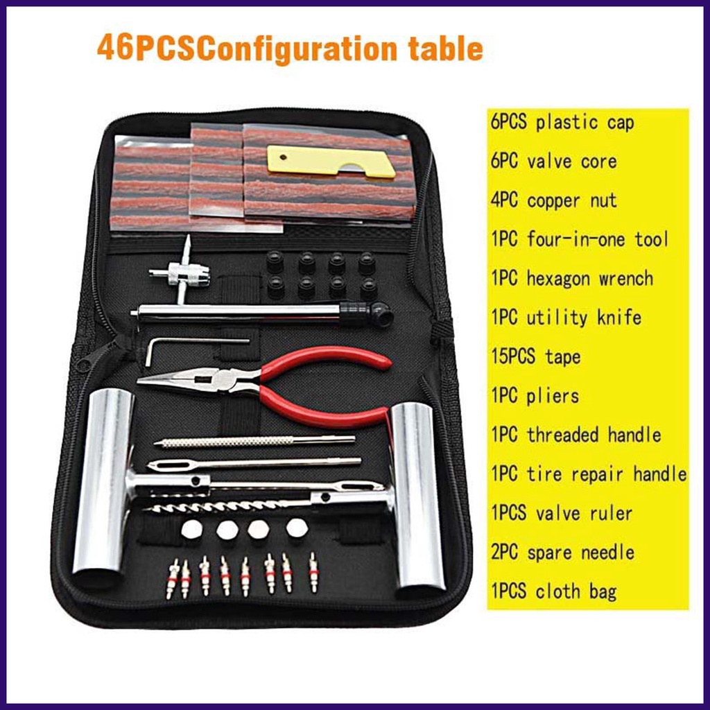 46 Quick Tire Repair Kits Universal tire repair kits for motorcycles ...