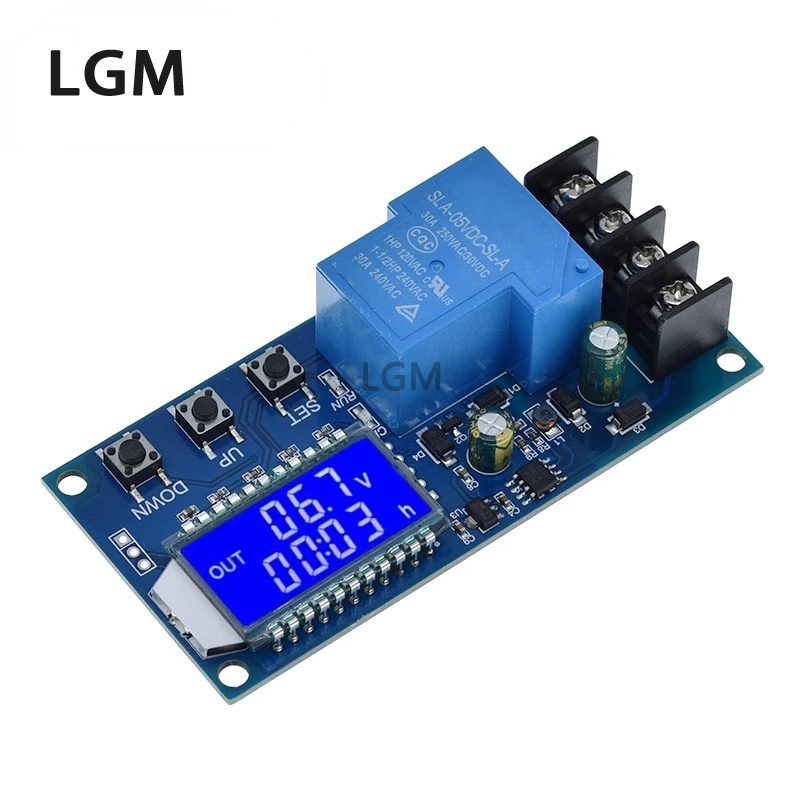 XY-L30A DC 6-60V 30A Storage Battery Charging Control Module Protection ...