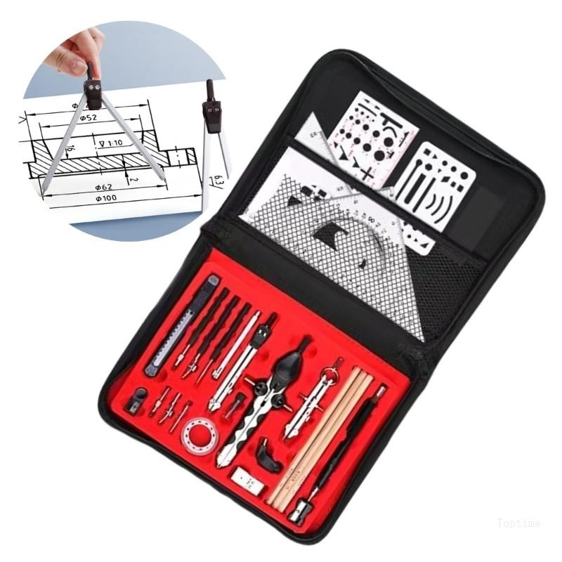 Top Student Geometry Tool Student Geometry Math Set with Drawing ...