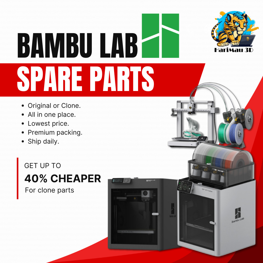 [ BAMBU LAB ] SPARE PARTS for P1 / X1 / A1 Series | Shopee Malaysia