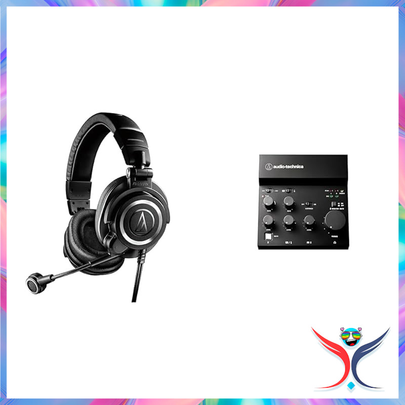 Audio-Technica AT-UMX3 USB Audio Mixer and Interface for Streaming and ...