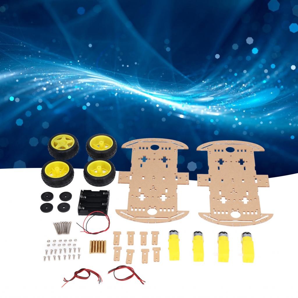 Haapeury Smart Car Chassis Great Directionality Double Layer Structure ...