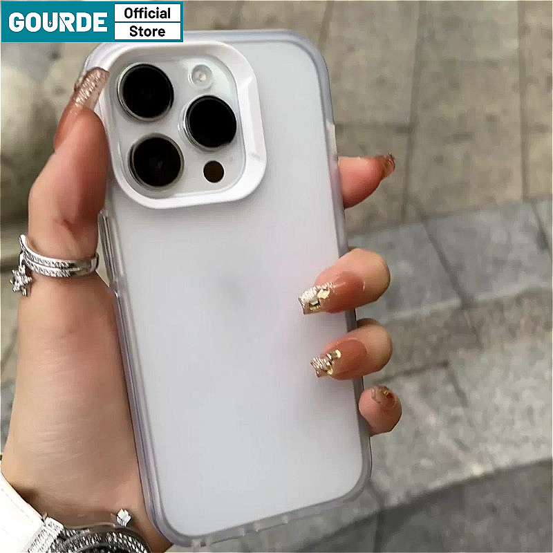 Gourde Matte Casing for IPhone 16 15 14 13 12 11 Pro Max IP 7 8 Plus X ...