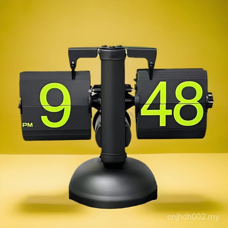 Shopee Official Influencer Retro Desktop Flip Clock Creative Automatic ...