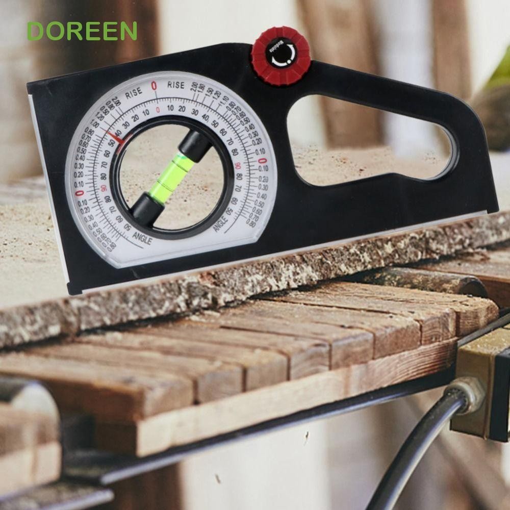 DOREEN Slope Scale Level, Level Bubble Protractor Slope Measuring Ruler ...