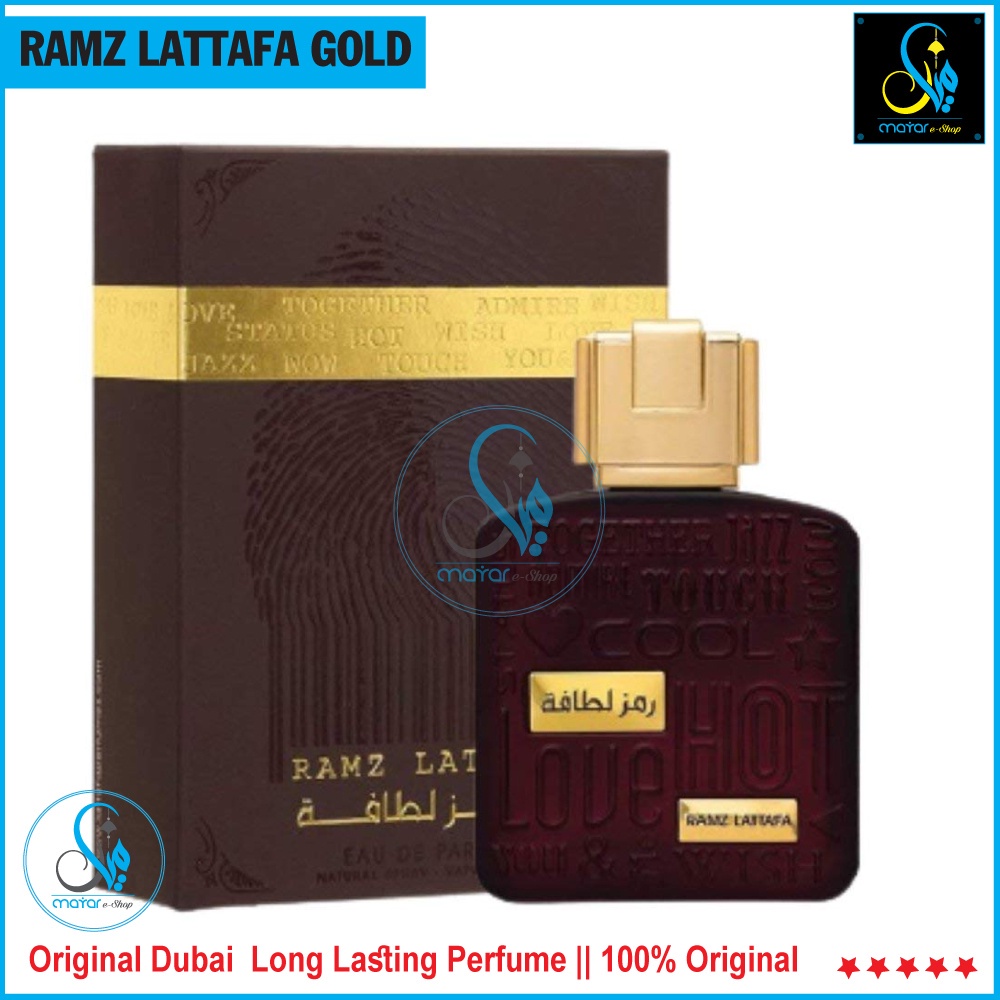Ramz lattafa gold perfume EDP Original from Dubai 100 ml Original ...
