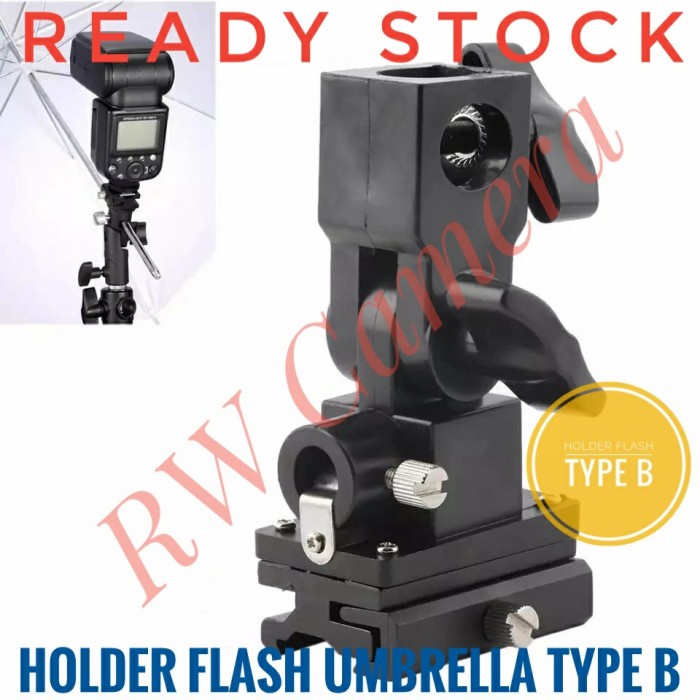 Holder Flash Type B Bracket Umbrella Light Stand Umbrella Handle Light ...