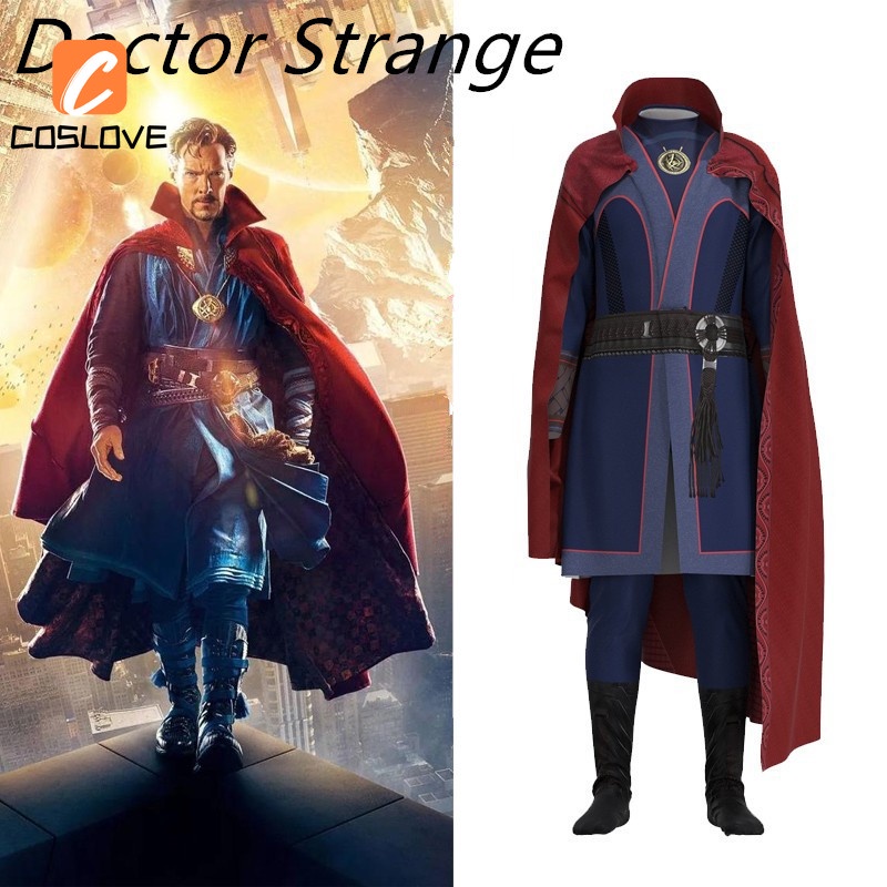 Doctor Strange Steven Strange Cosplay Full Set Clothin Suit For Men ...