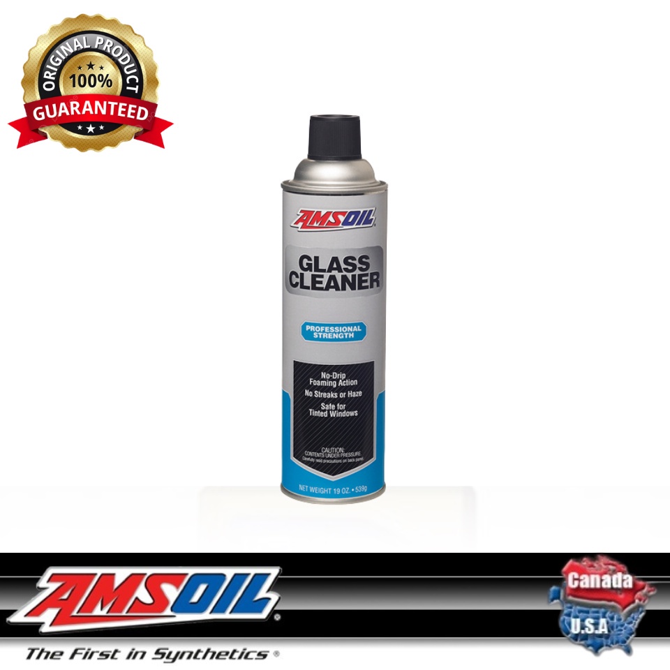 Original AMSOIL GLASS CLEANER - 19 OZ. CAN (539g) | Shopee Malaysia