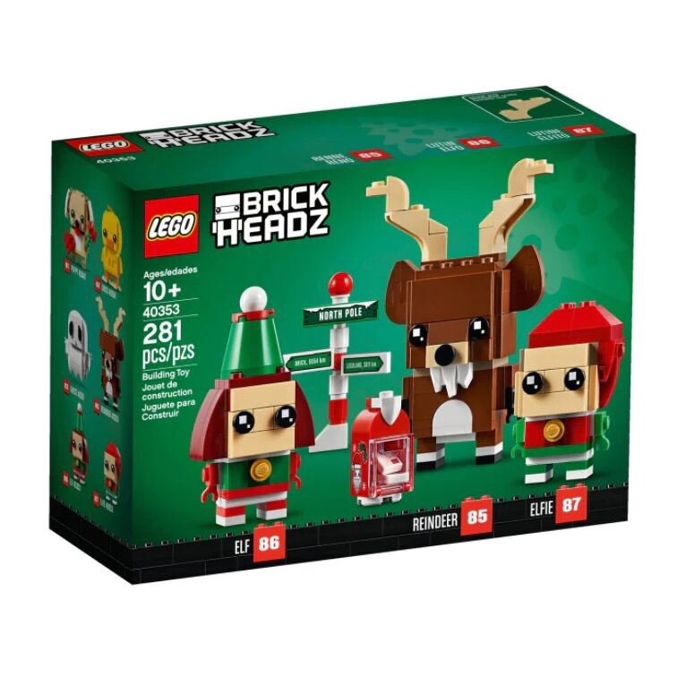 [MR BRICK] Lego 40353 elf reindeer Ellie Christmas brickheadz (new ...