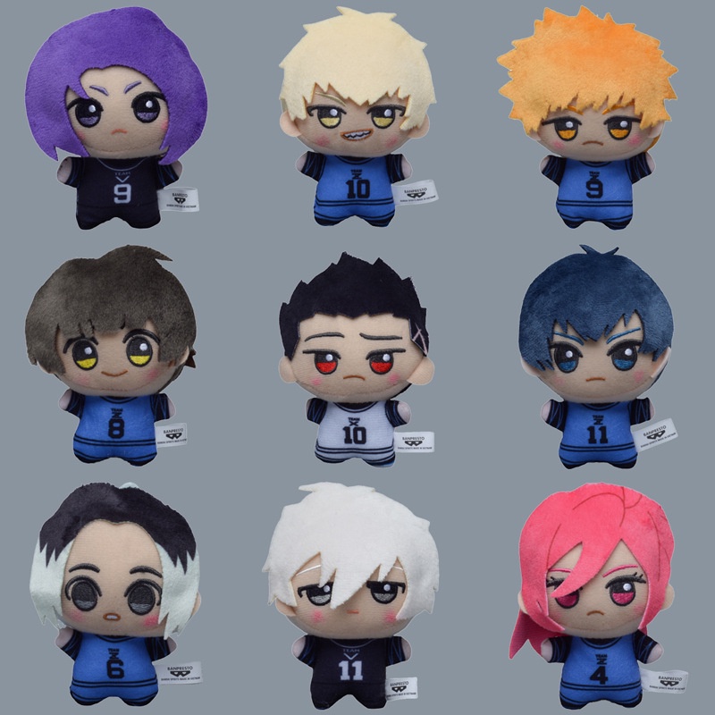 BLUE LOCK Plush Dolls Gift For Kids Peripheral Football League Forward ...