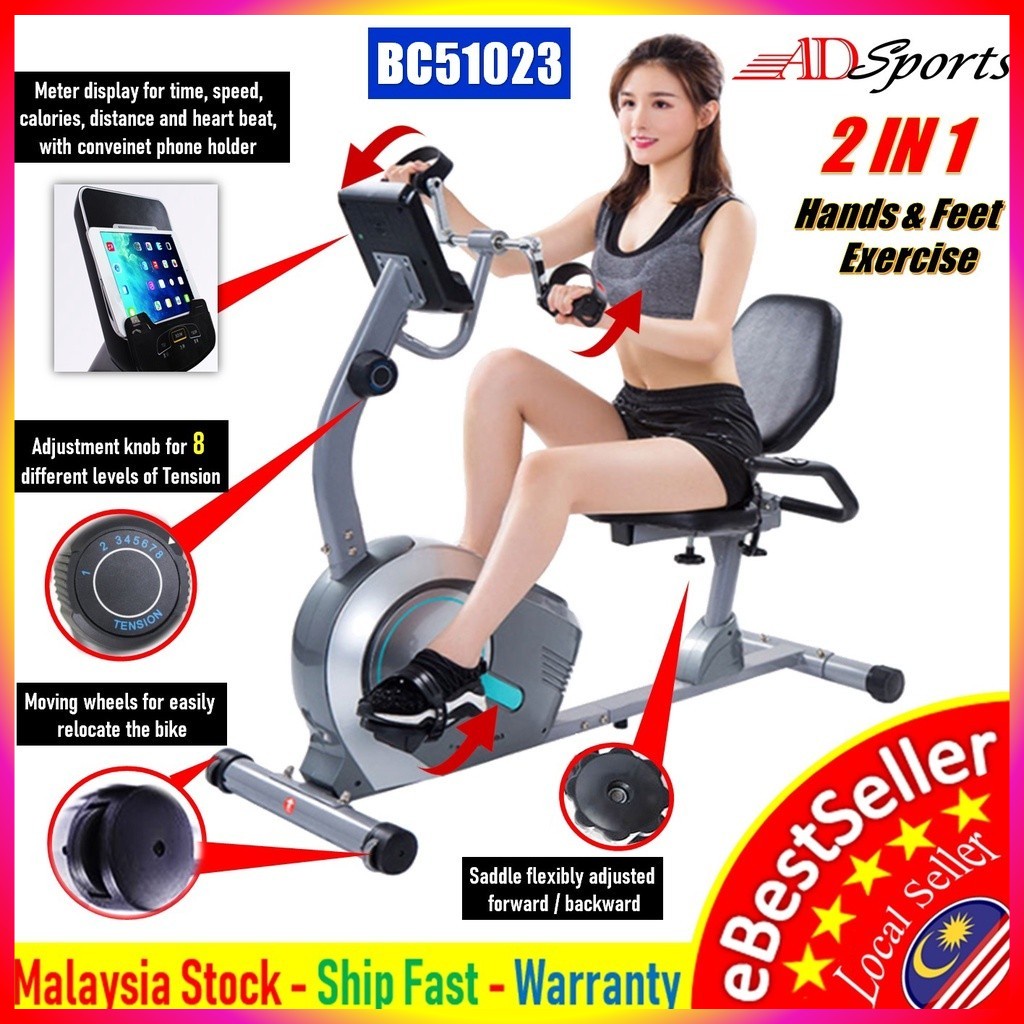 Demo Unit (95% new) Rehabilitation Bike ADSports BC51023 Longstyle For ...