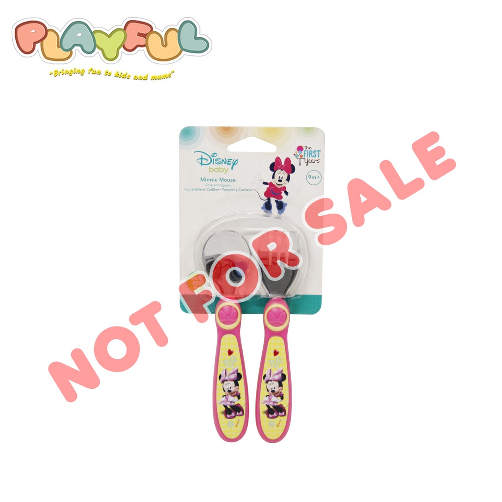 THE FIRST YEAR Disney Easy Grasp Flatware | Shopee Malaysia