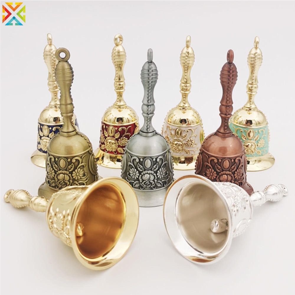 Retro Hand Call Bell Multi-Purpose Bells For Craft Wedding Decoration ...