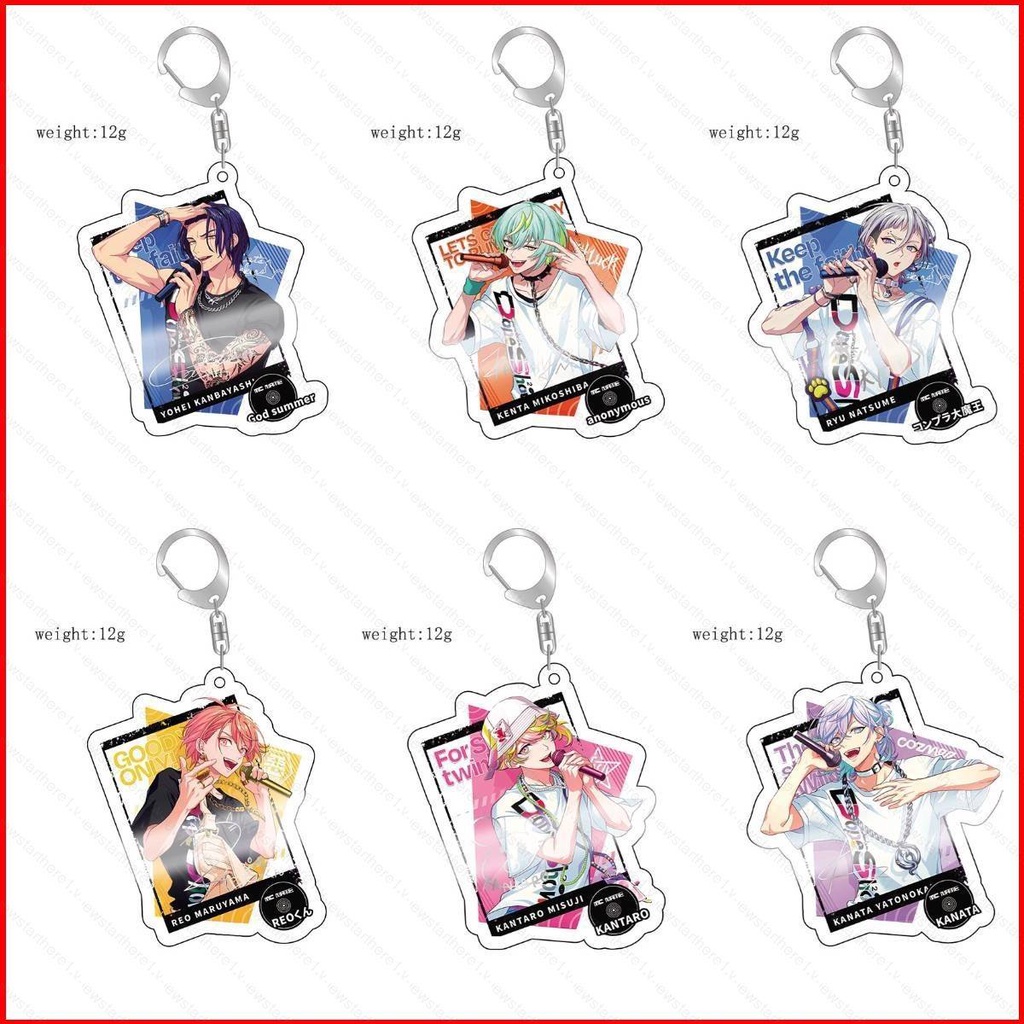 Ere1 Paradox Live the Animation Keychain Anime Keyring Acrylic Cartoon ...