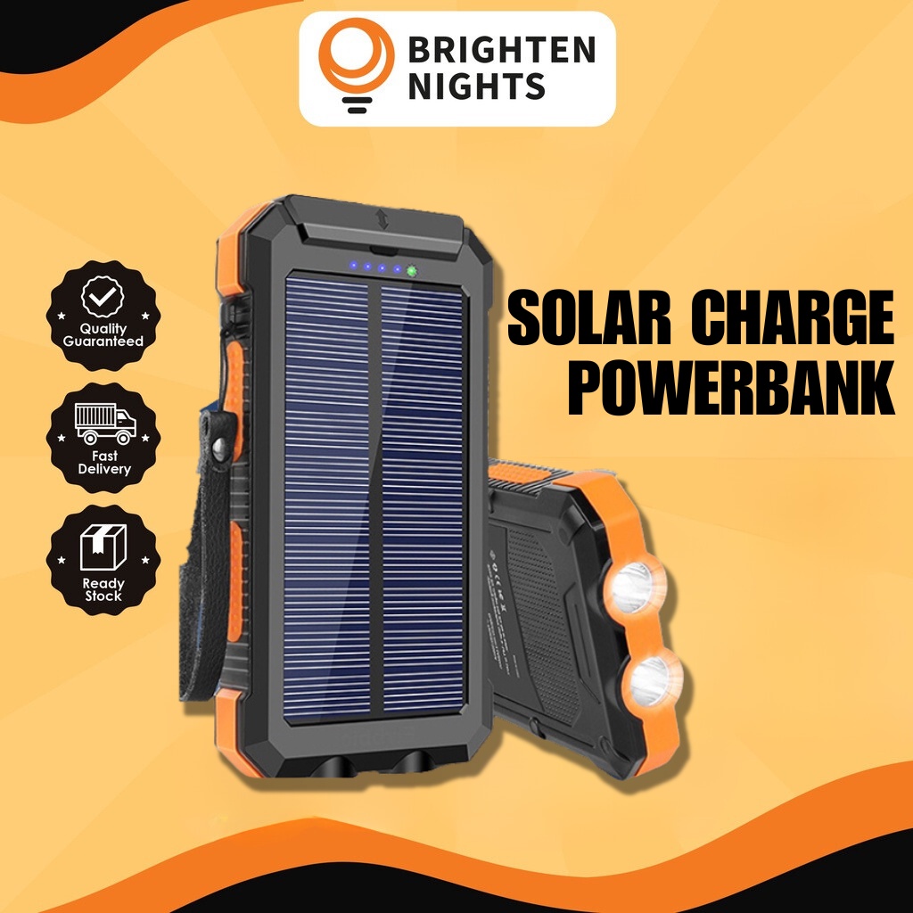 Power Bank Long Lasting Solar Charger High Capacity Solar Charger Phone ...